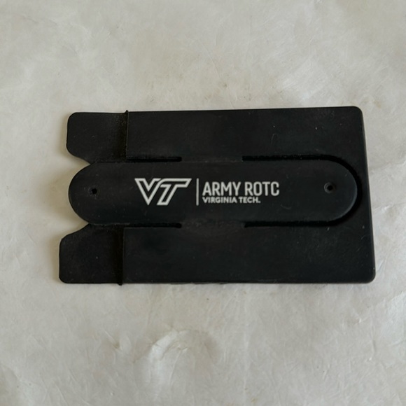 va tech | Accessories | Virginia Tech Rotc Logo Phone Wallet Nwot ...
